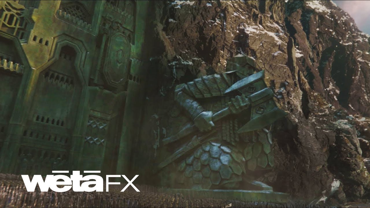 Erebor Valley | The Hobbit: The Battle of the Five Armies VFX | Wētā FX ...