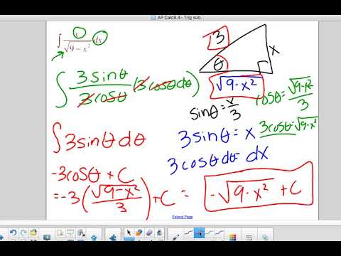 AP Calc: 8.4 Trig Sub Notes - YouTube