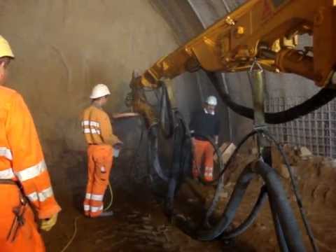 sika shotcrete machine Concreto Nozzleman Sprayed Concrete putzmeister ...