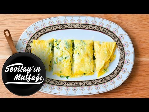 Peynirli Maydanozlu Omlet Nasıl Yapılır? | Peynirli Maydanozlu Omlet Tarifi