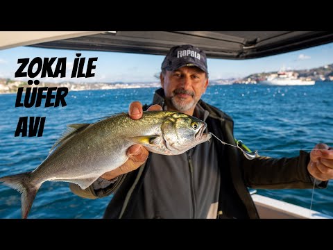 İZMARİTİ YEM YAPIP ZOKA İLE MUHTEŞEM LÜFERLER ALDIK - EFSANE BOĞAZ TURU