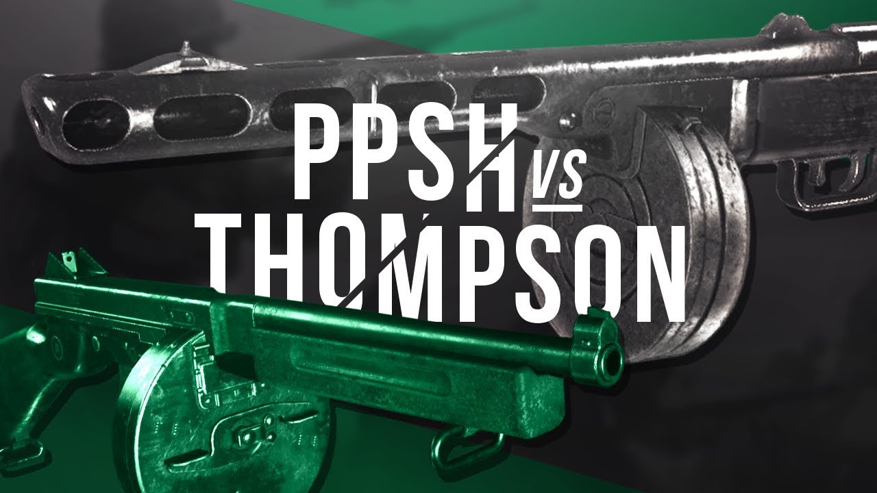 COD WW2 SnD - New Tommy Gun Buff vs PPSH - YouTube