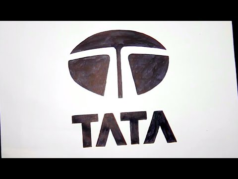 How to draw the TATA logo | logo drawing - YouTube