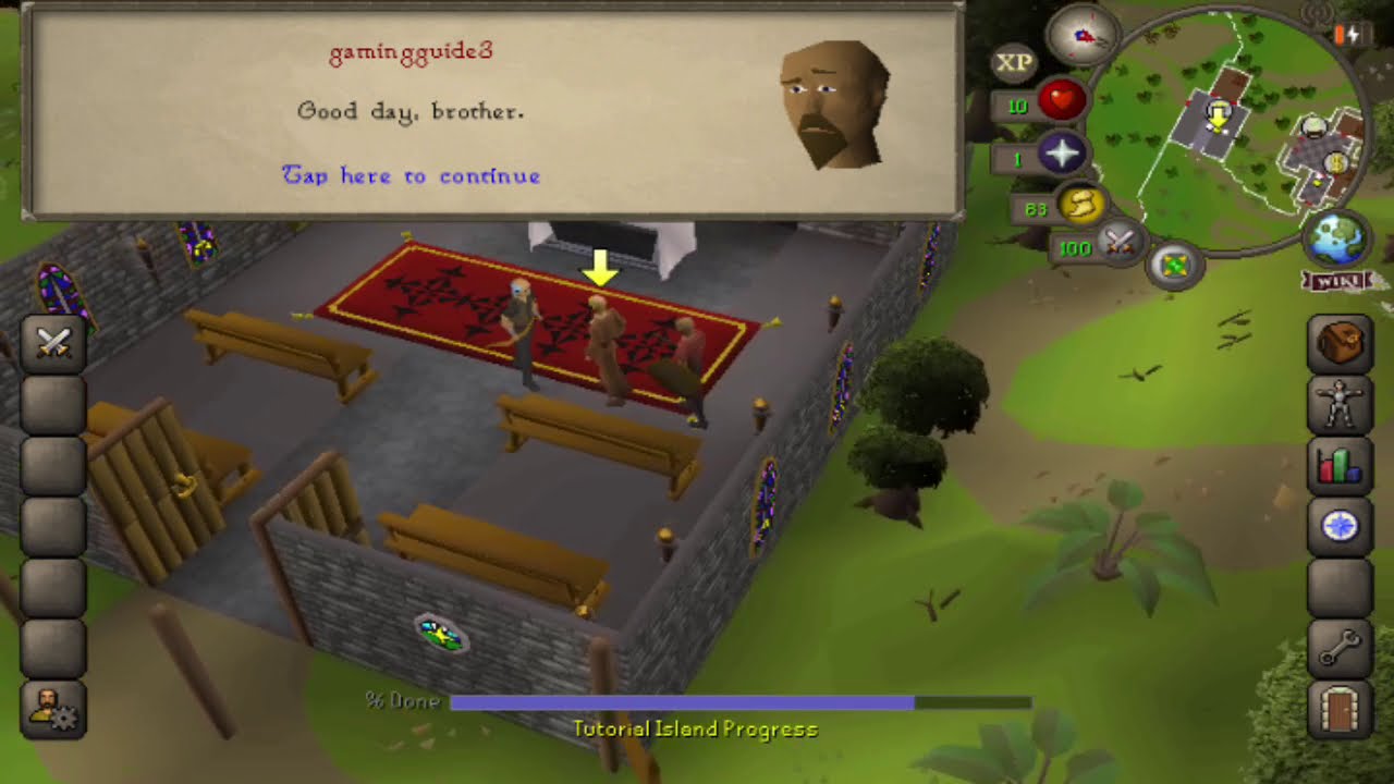 Old School Runescape: Part #2 - Character Creation & Tutorials ...