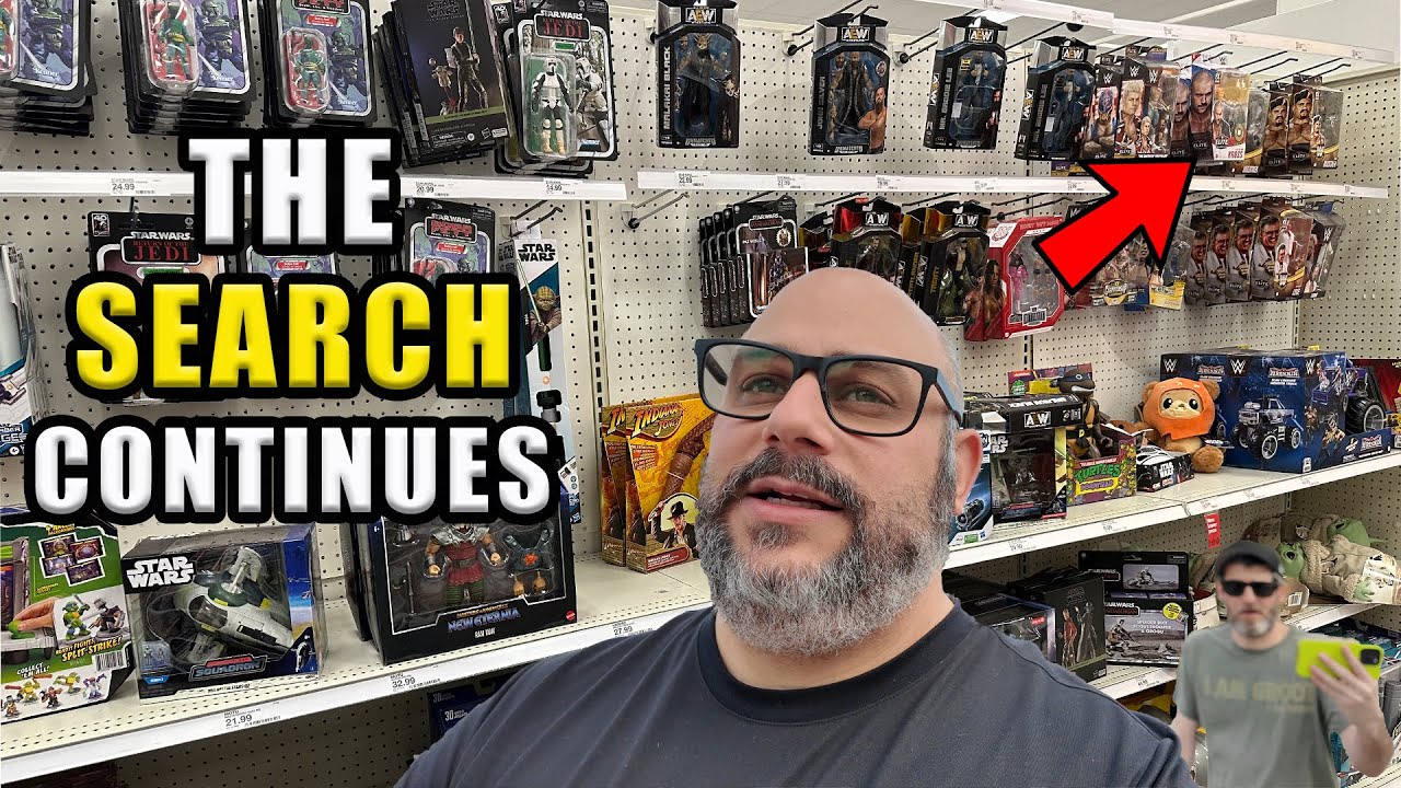 THE SEARCH CONTINUES!!!! Toy Hunting for New Figures!!!! - YouTube