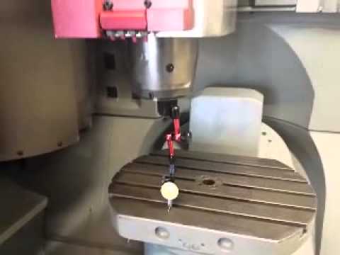 DMU50Evo Deckel Maho 5 axis cnc Heidenhain Mill Plus 5 - YouTube