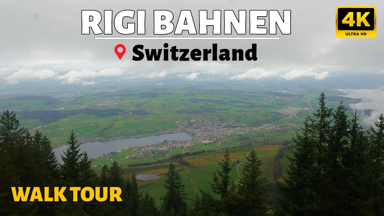 Serene Walking Tour of Mount Rigi, Switzerland🇨🇭 | Breathtaking Alpine Adventure -Nomadic Walk ...