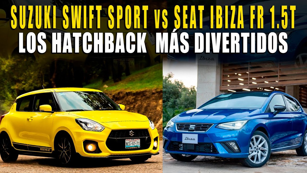 SUZUKI SWIFT SPORT 2025 vs SEAT IBIZA FR 1.5 TURBO 2025 - YouTube