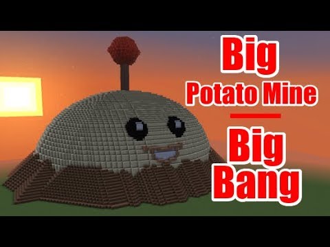 BIG BANG! Very Big Potato Mine in Minecraft - YouTube