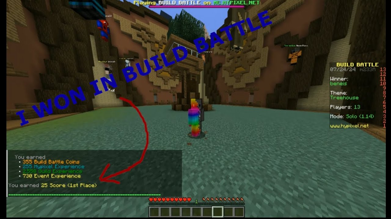 Minecraft Build Battle (Treehouse) - YouTube
