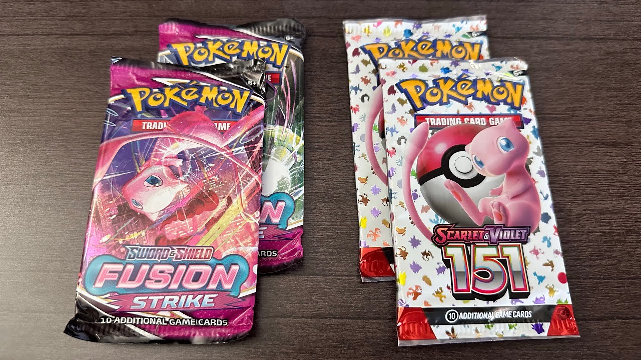 Fusion Strike Vs Pokemon 151 - Awesome EX - YouTube