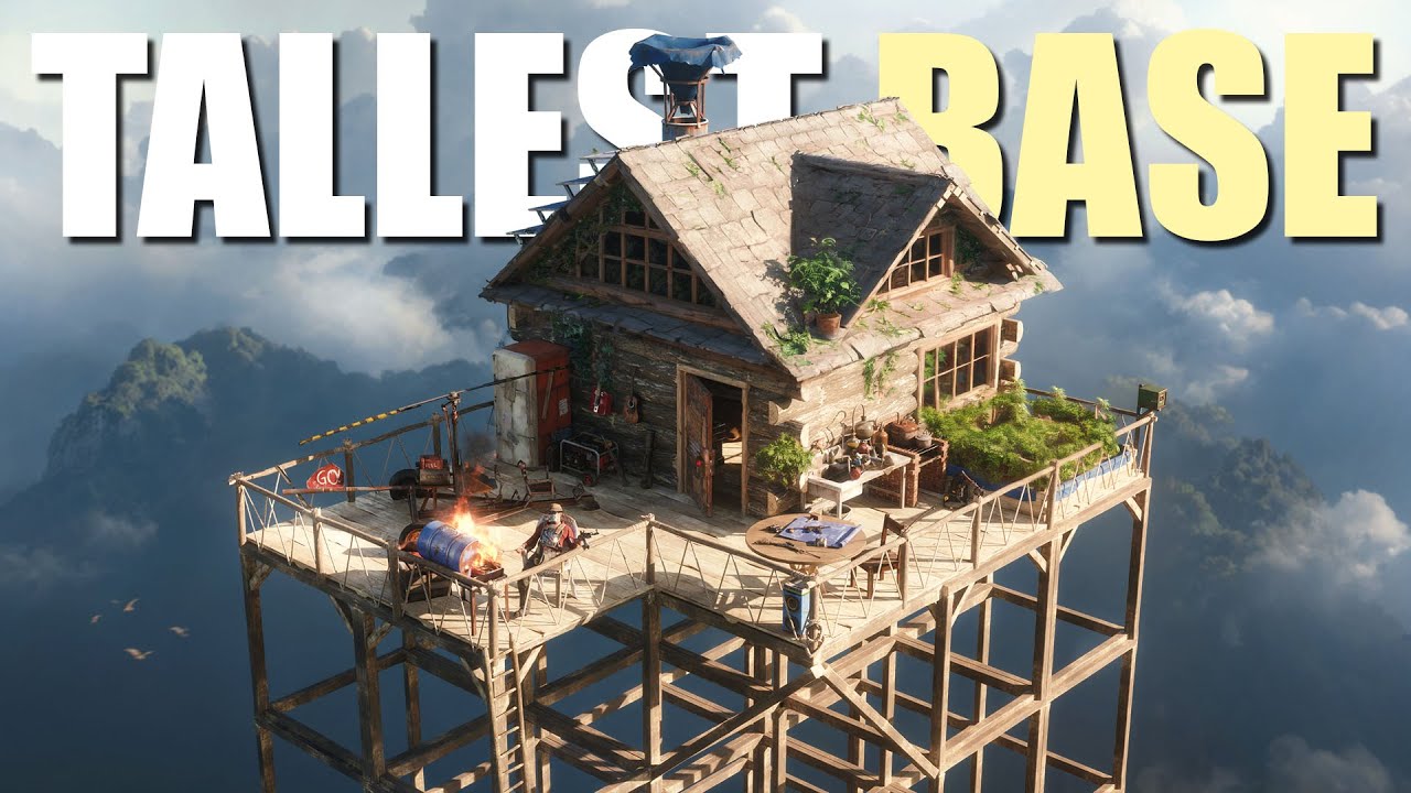 I Built the Tallest Base in Rust - YouTube