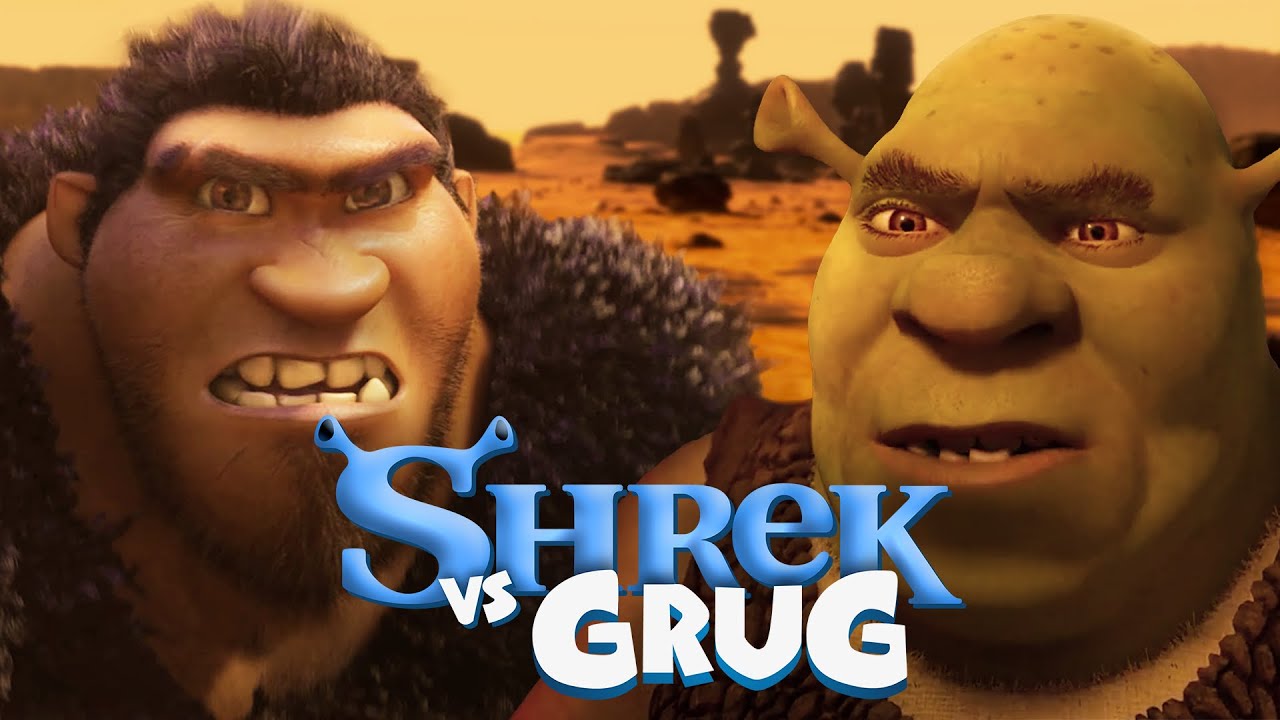 Shrek Vs Grug Batalha Completa em Português (BR) - YouTube