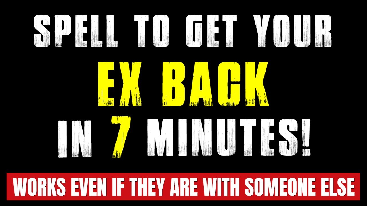 💕 Make Them *BEG* To GET BACK WITH YOU !! (Really Works) - YouTube