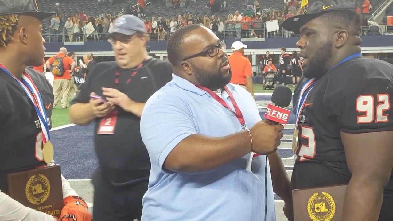 Aledo Defensive Tackle and Defensive MVP James Williams 12 16 2016 ...