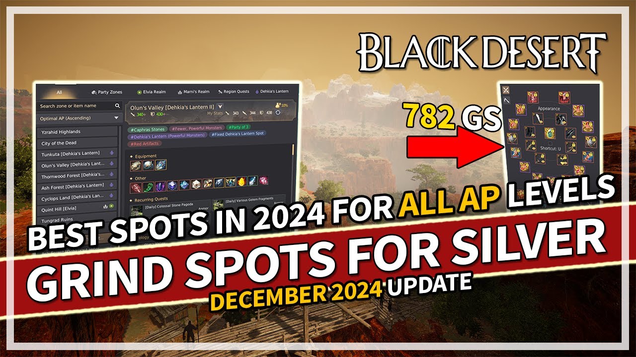 BDO Best Grind Spots for Silver in 2025 (December Update) | Black ...