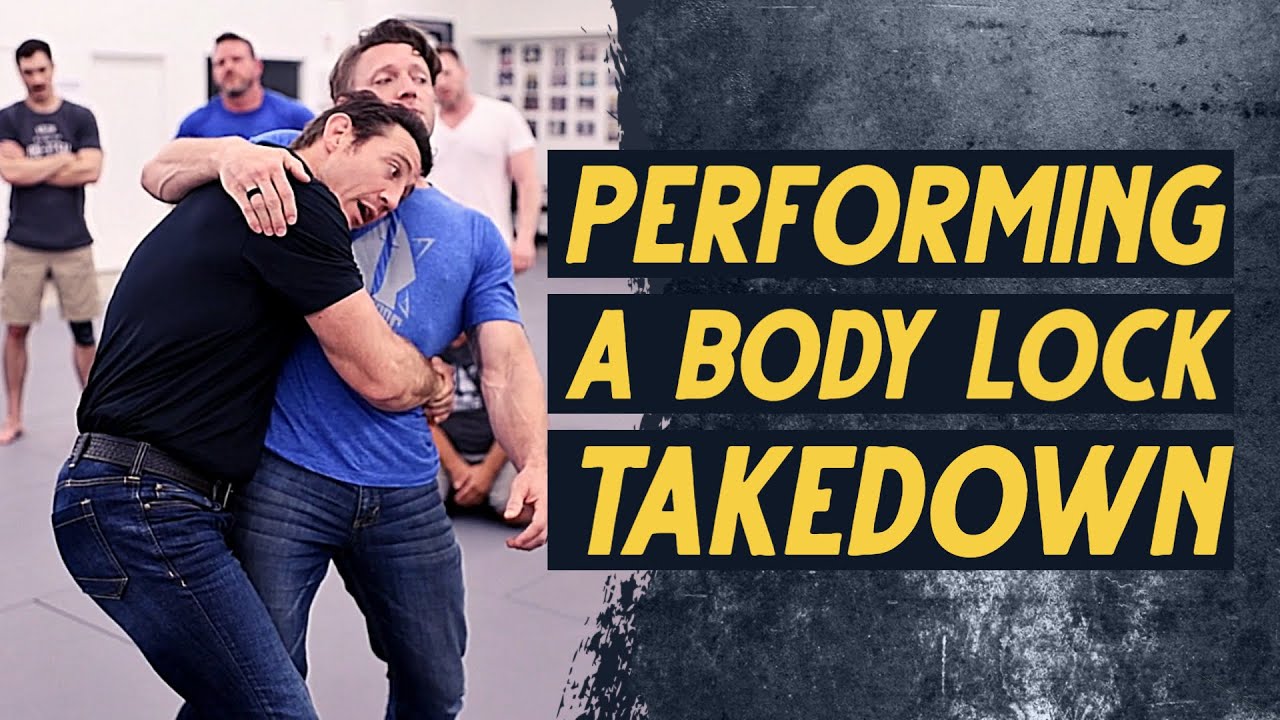How to Perform Body Lock Takedown | Sheepdog Response - YouTube