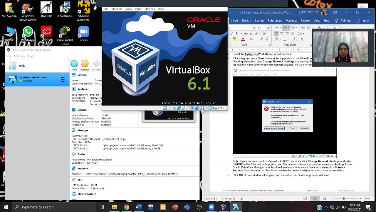 INSTALLING THE CYBEROPS WORKSTATION VIRTUAL MACHINE - YouTube