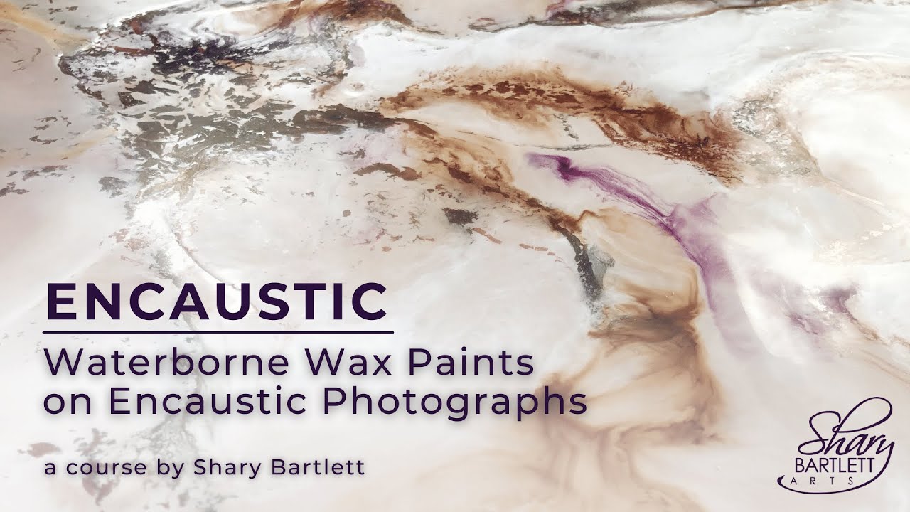 🔥🔥Waterborne Wax Paints on Encaustic Photographs🔥 - YouTube