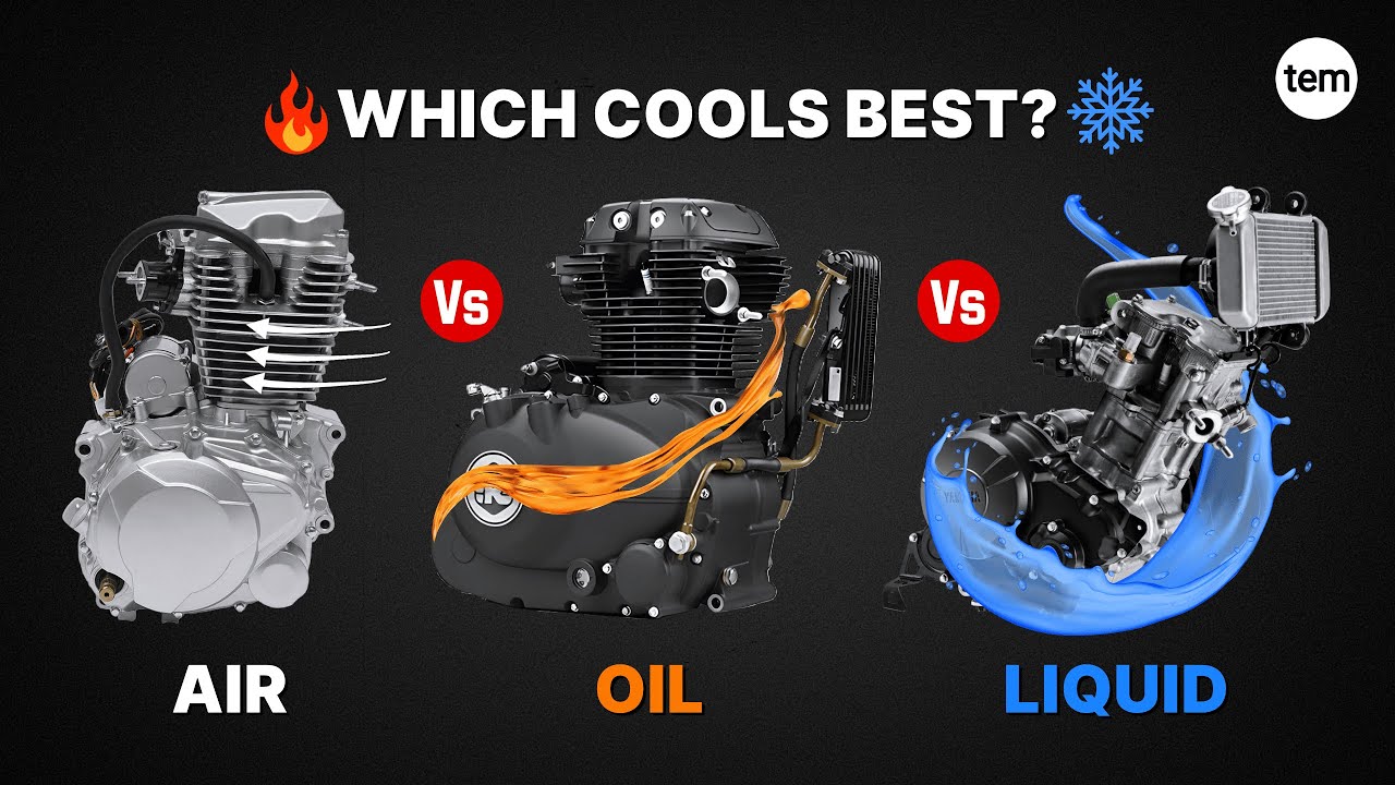 Air Cooled vs Oil Cooled vs Liquid Cooled Engines | Which Cools Best ...