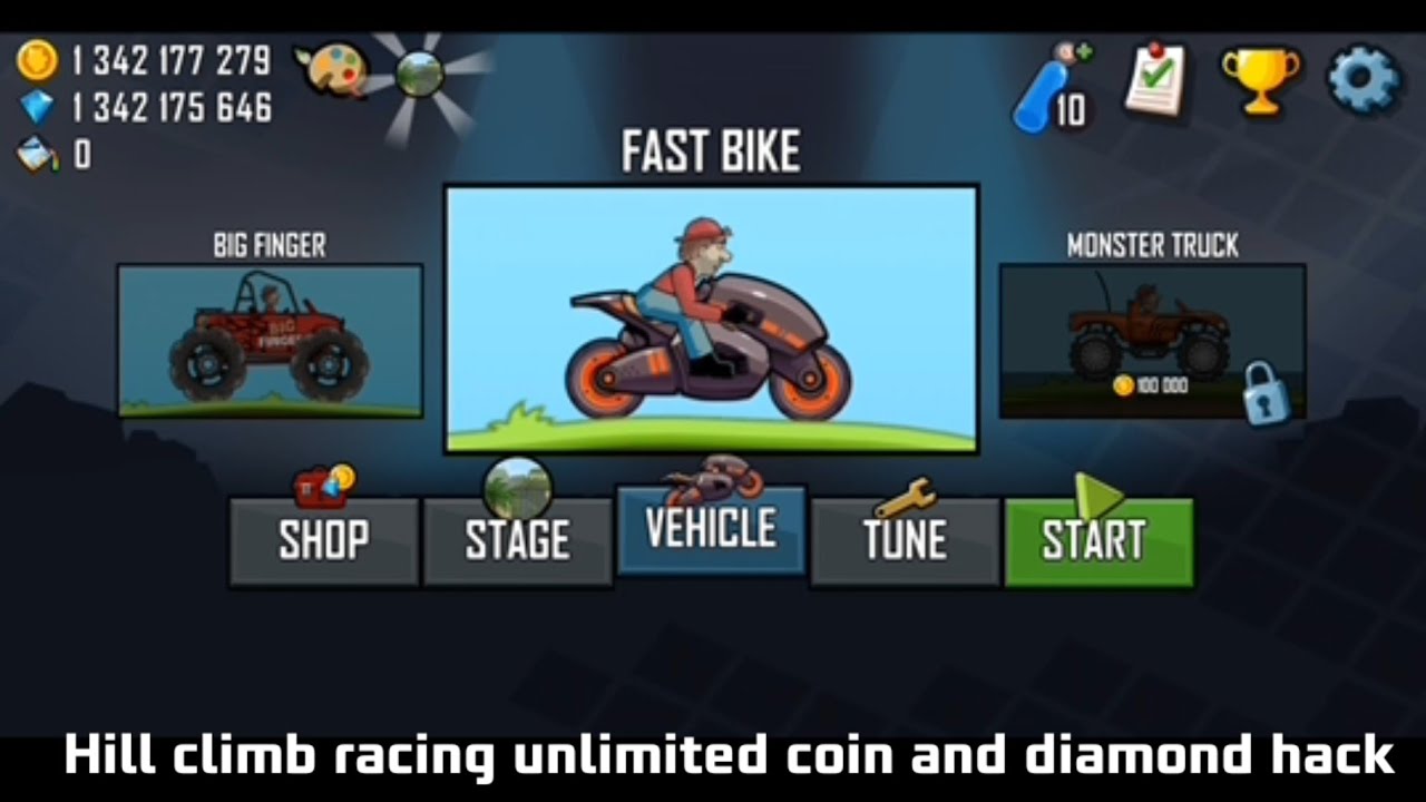 हिल क्लाइम्ब रेसिंग में पैसे कैसे बनाएं | hill climb racing hack - YouTube