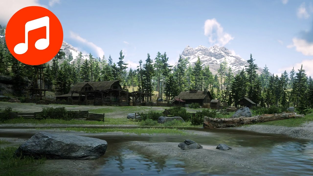 Relaxing Farm Life 🎵 Soothing RED DEAD REDEMPTION 2 Ambient Music (RDR2 ...