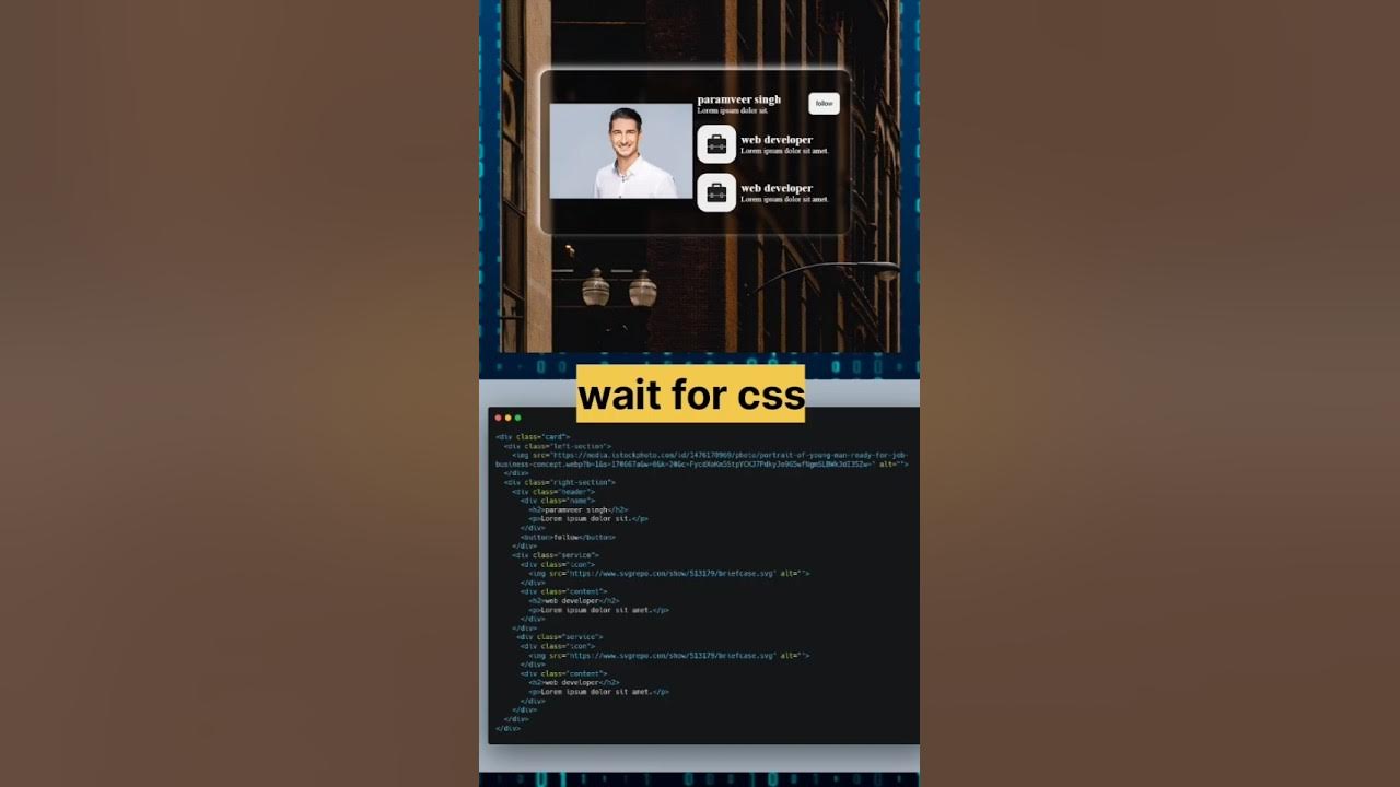 Wait For Css Fullstackwebdevelopment Fullstack Coding Programming