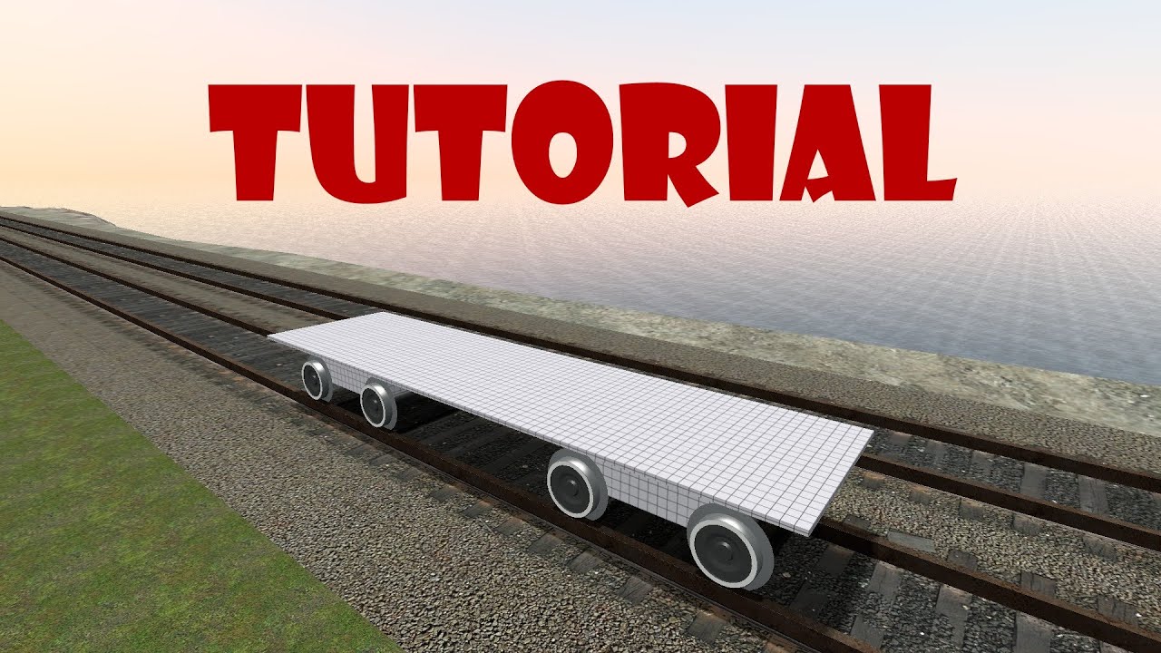 Garry's mod - Simple train base tutorial - YouTube