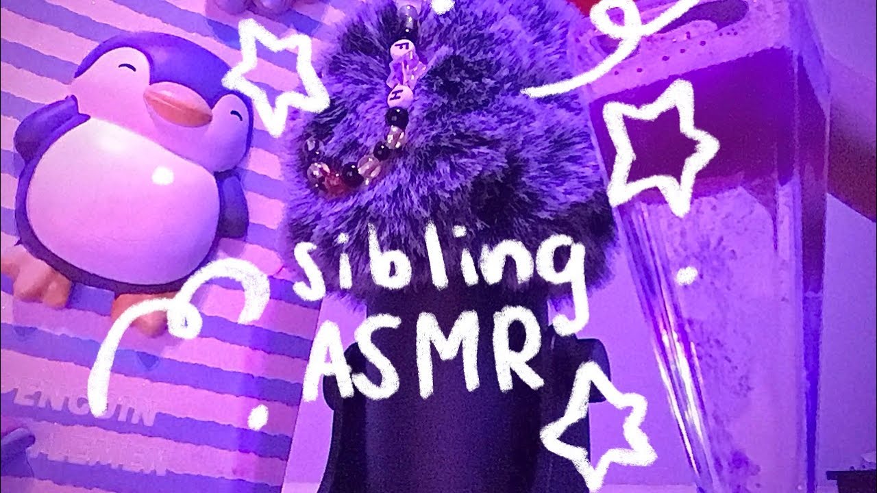 [ASMR] my brother’s first asmr video! (NO TALKING) - YouTube
