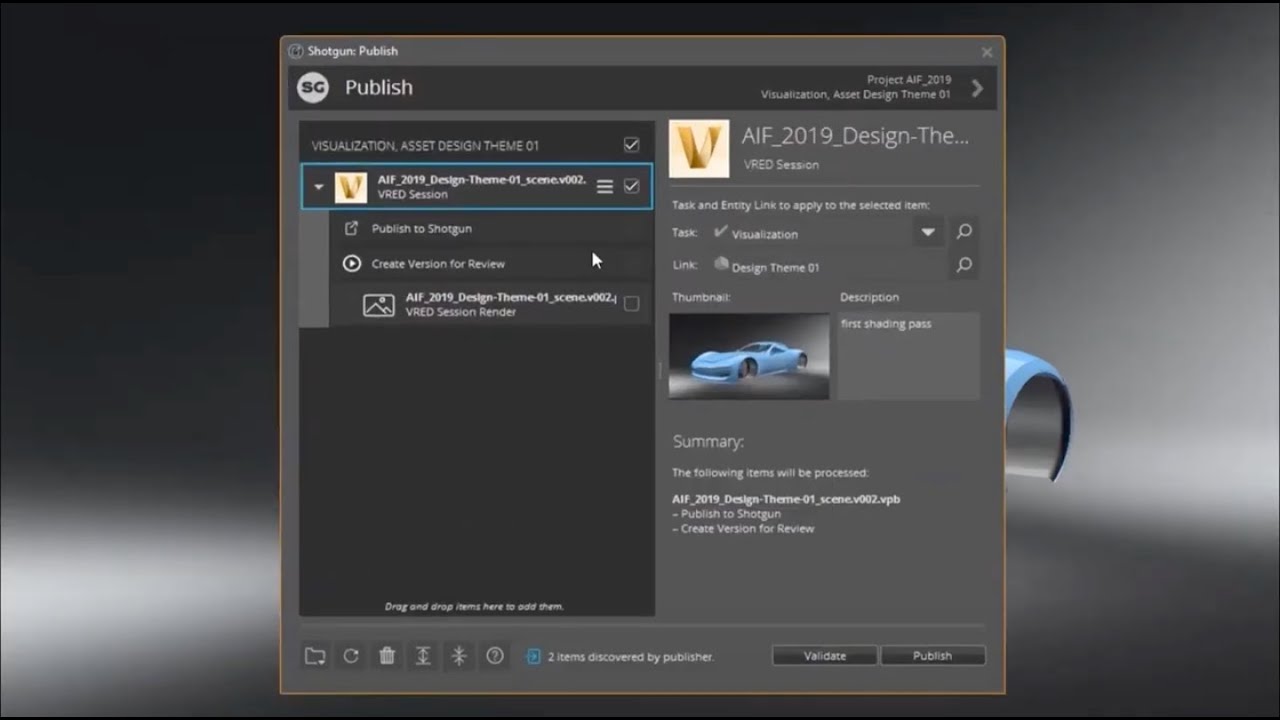 Automotive - ShotGrid: Design Workflow Overview - YouTube