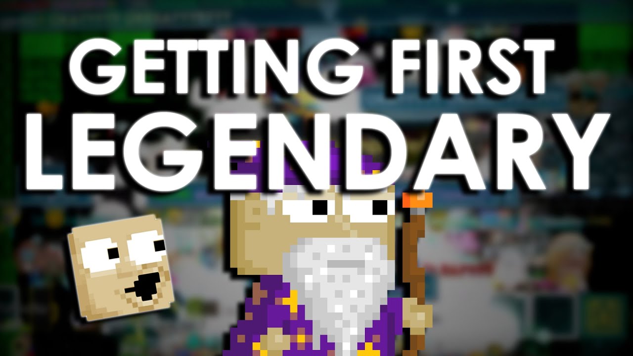 GETTING FIRST LEGENDARY ITEM SO CRAZY ( GROWTOPIA ) - YouTube