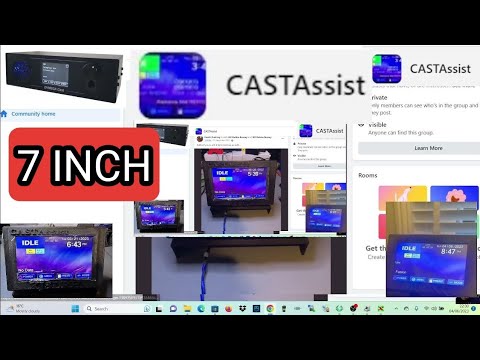 CAST ASSIST - IP RADIO DV MEGACAST , 7 INCH , - CONTROL SCREEN ...