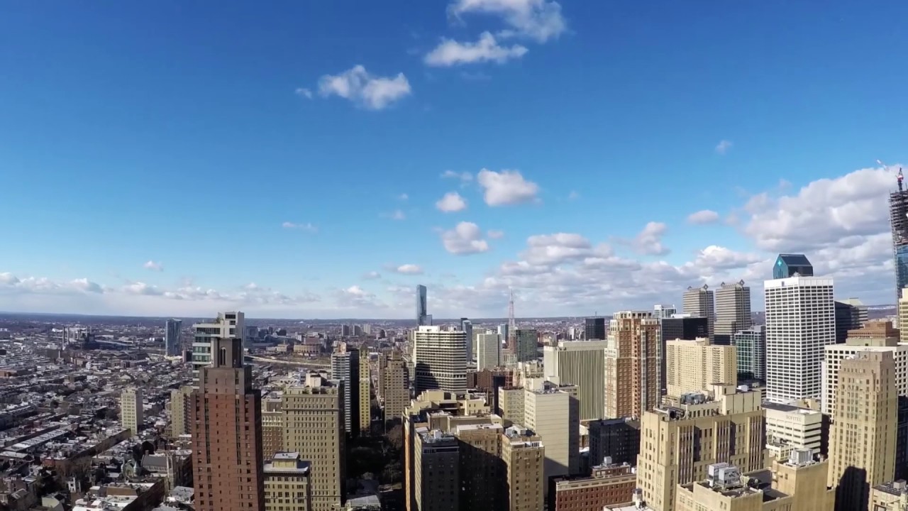 Birds Eye view of the city hd 2 - YouTube