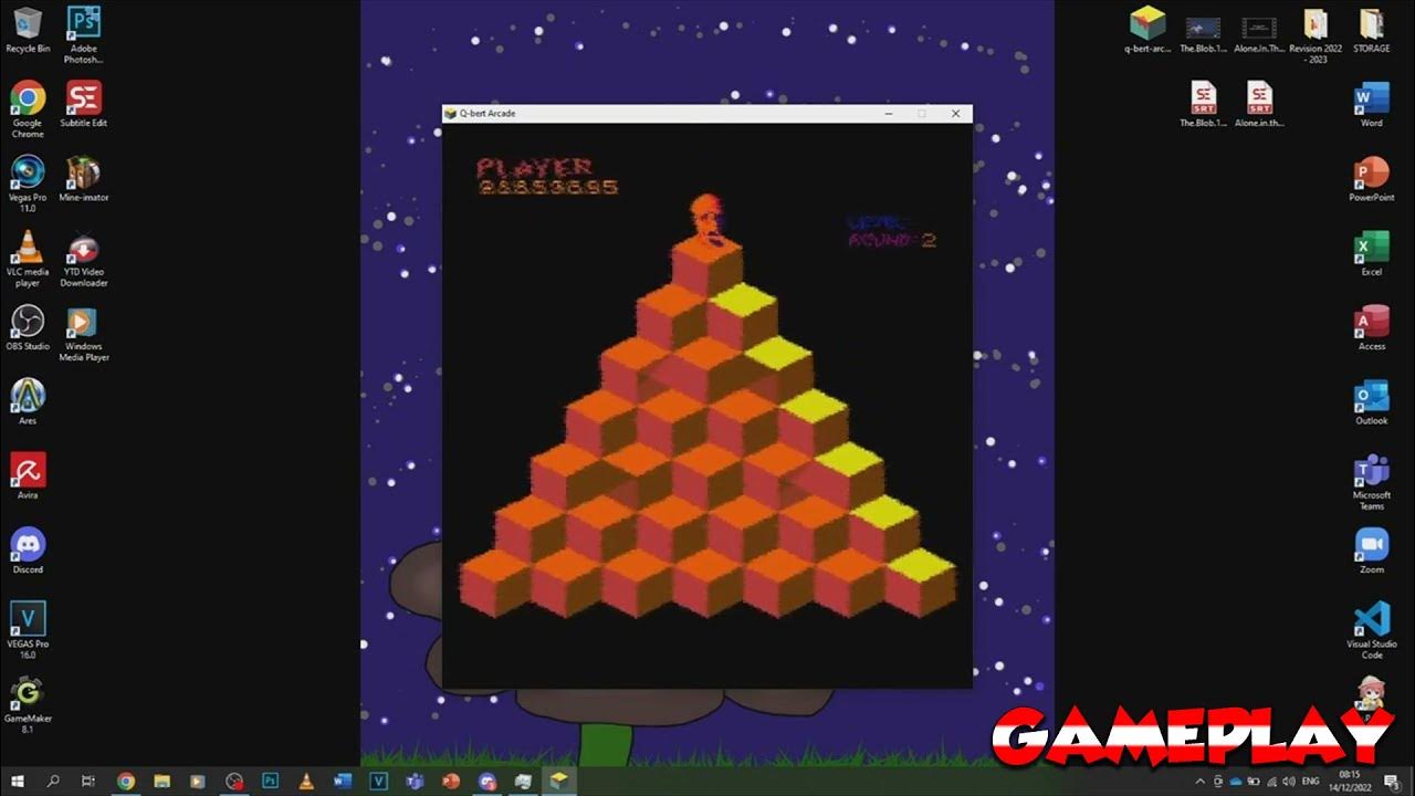 Q-bert Arcade(Gamejolt Horror Game)[GAMEPLAY] - YouTube