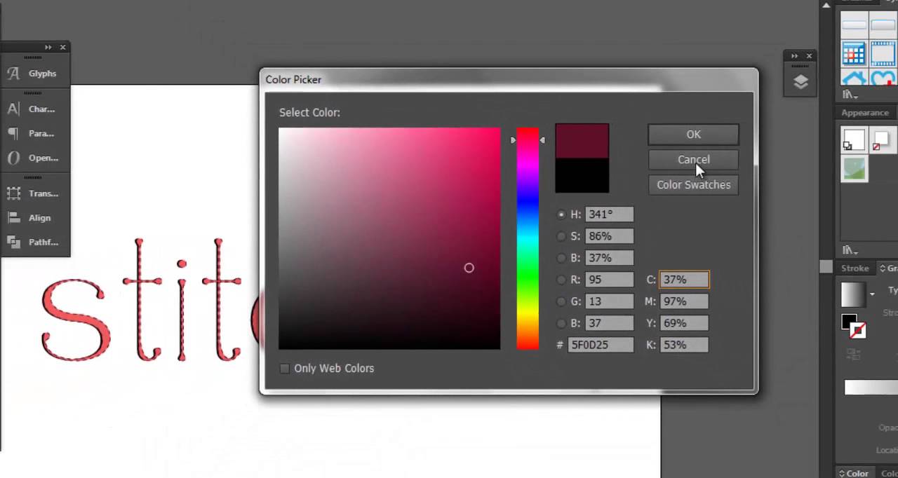 Illustrator Tutorial Create A Typographic Logo Youtube