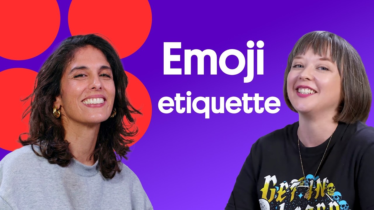 Emoji etiquette - a British Council English podcast - YouTube