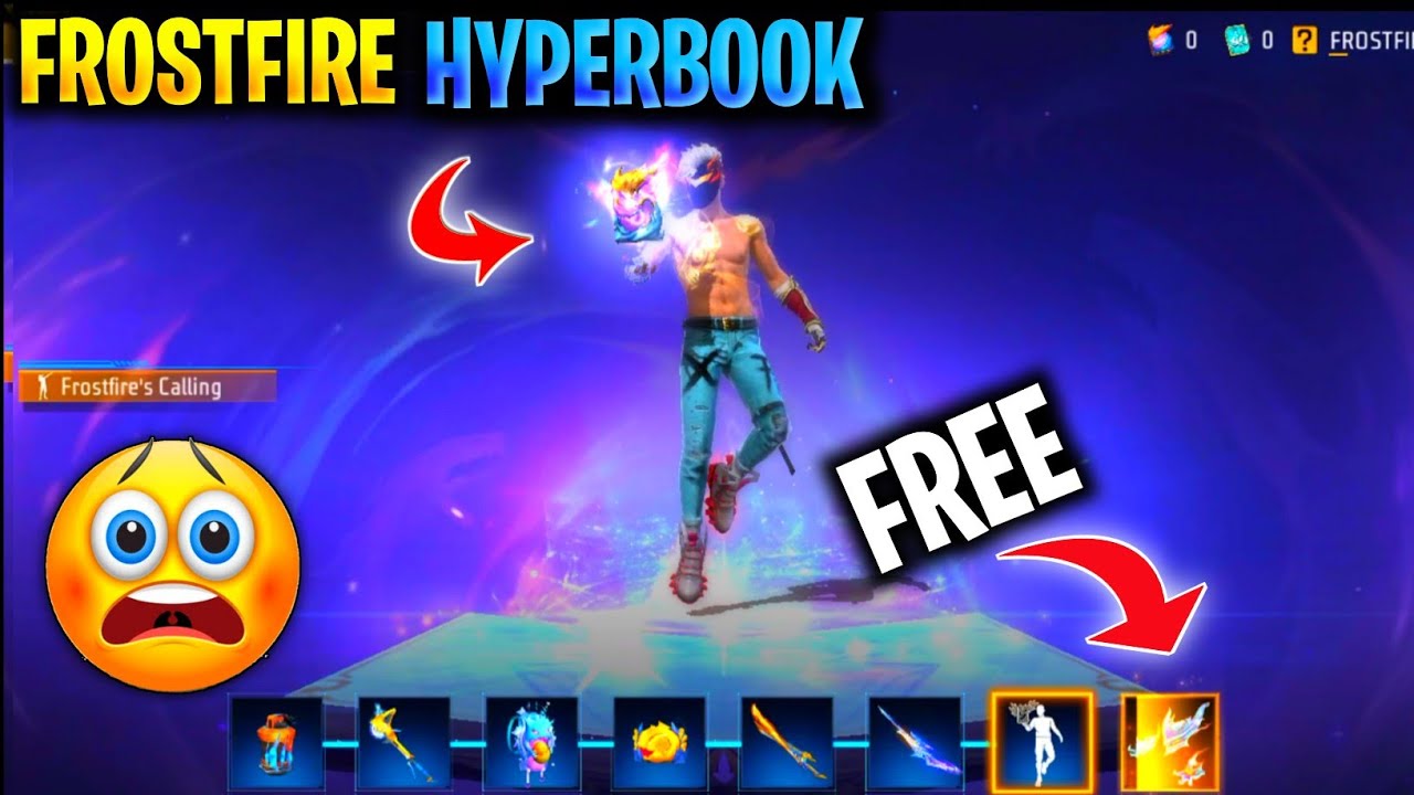 Frostfire Hyper Book Fully Max 🤑 | New Emote + Skywing + Awm 😨 - YouTube
