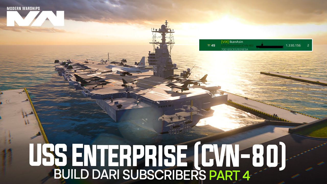 Review Build Uss Enterprise Dari Subscribers Gila Ini Buid GG Semua ...