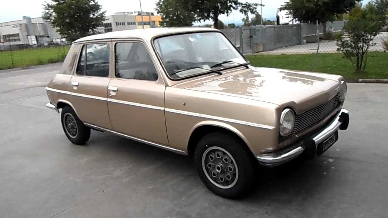 Simca 1100 GLS seconda serie del 1976. - YouTube