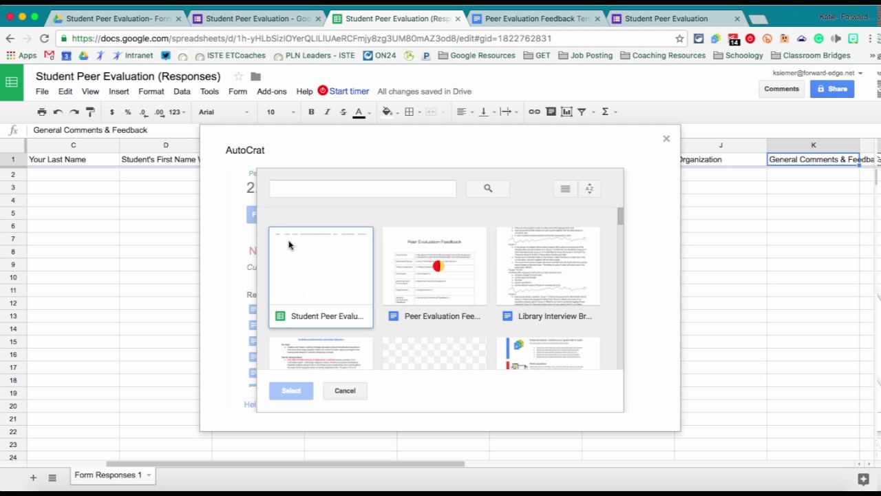 Autocrat- Automate your life with Forms, Sheets and Docs! - YouTube