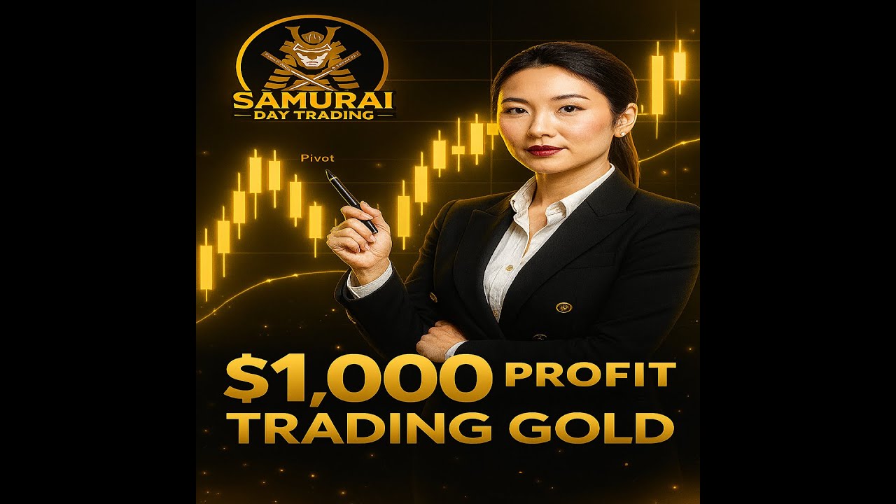 🤑😍 How to Trade Gold in 2025 – $1,000 USD Profit with the Samurai ...
