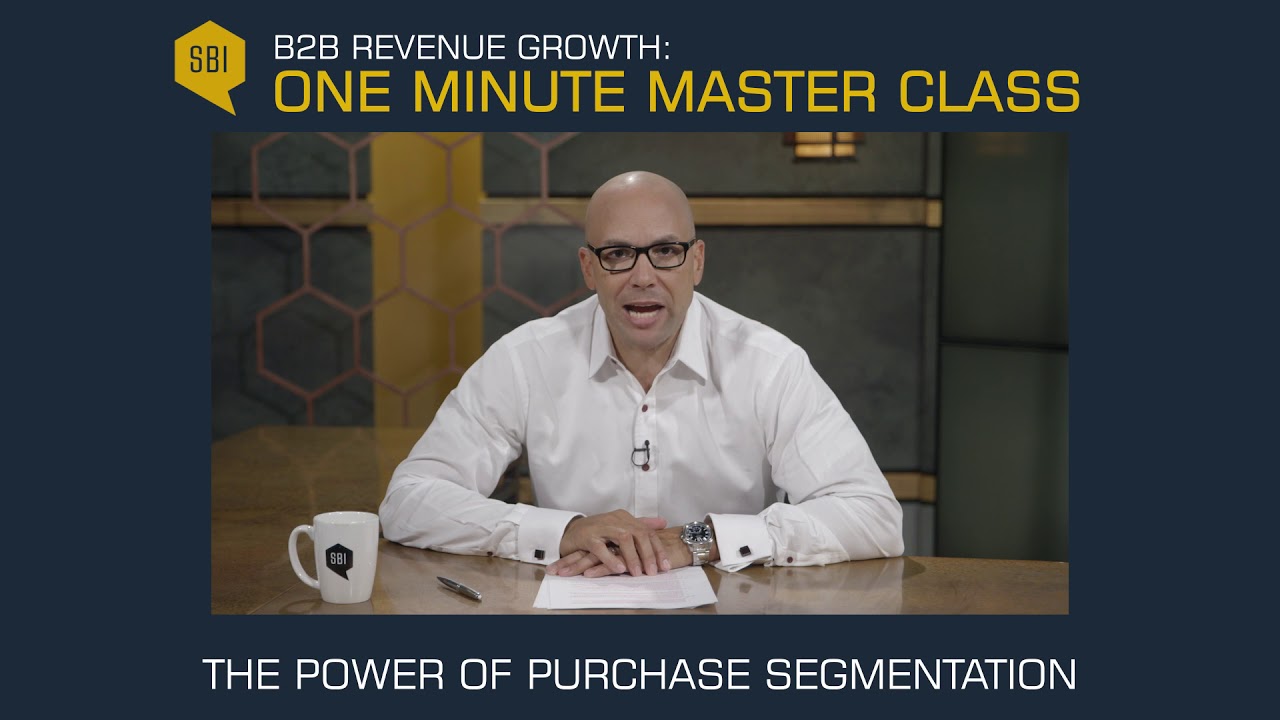 The Power of Purchase Segmentation - YouTube