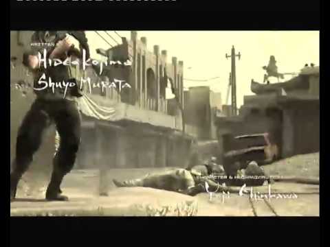 Let's play Metal Gear Solid 4 Part 1 - War has changed - YouTube