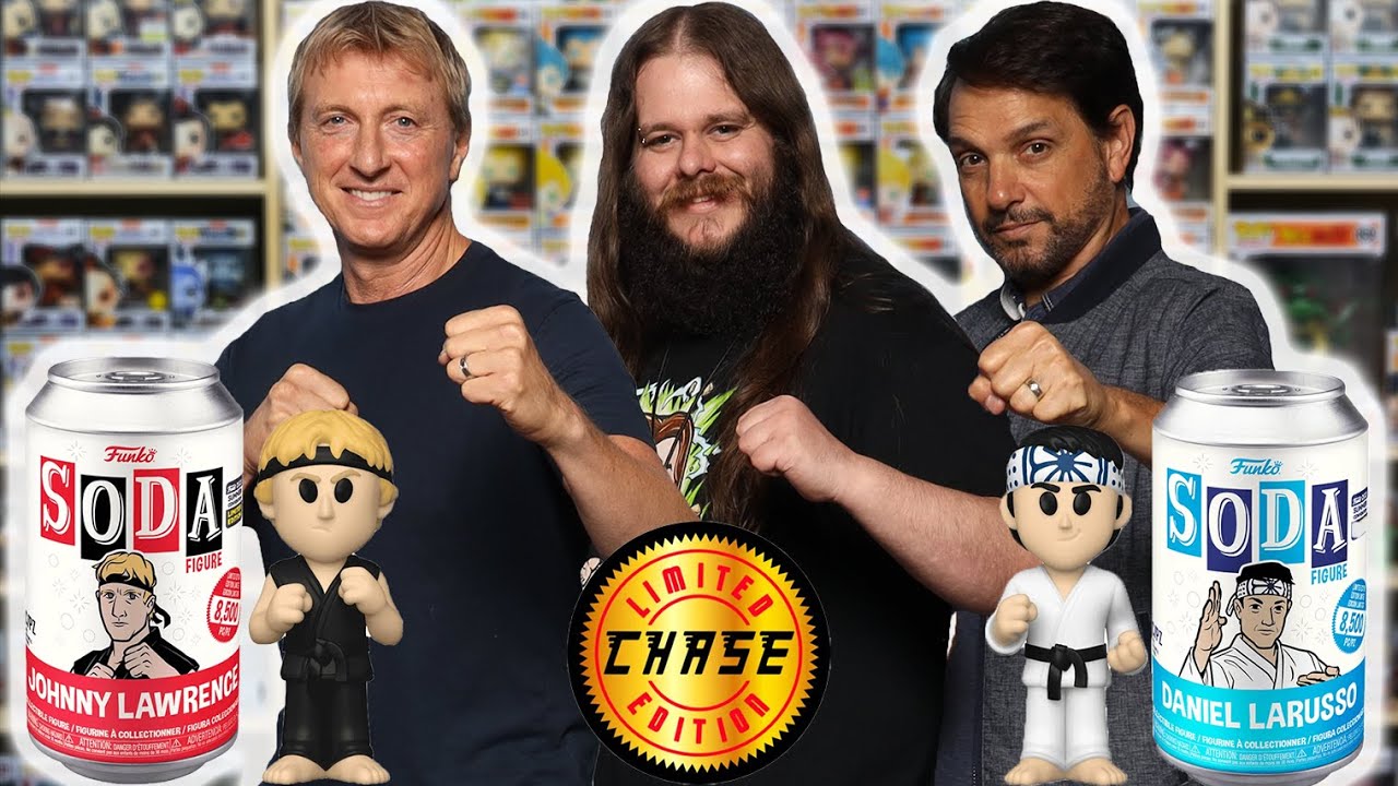 Cobra Kai Funko Soda CHASE hunt! - YouTube