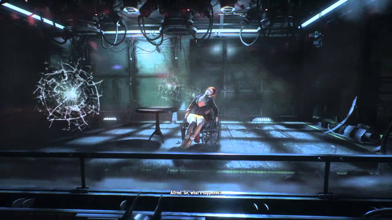 Batman Arkham Knight - Barbara Gordon Death - YouTube