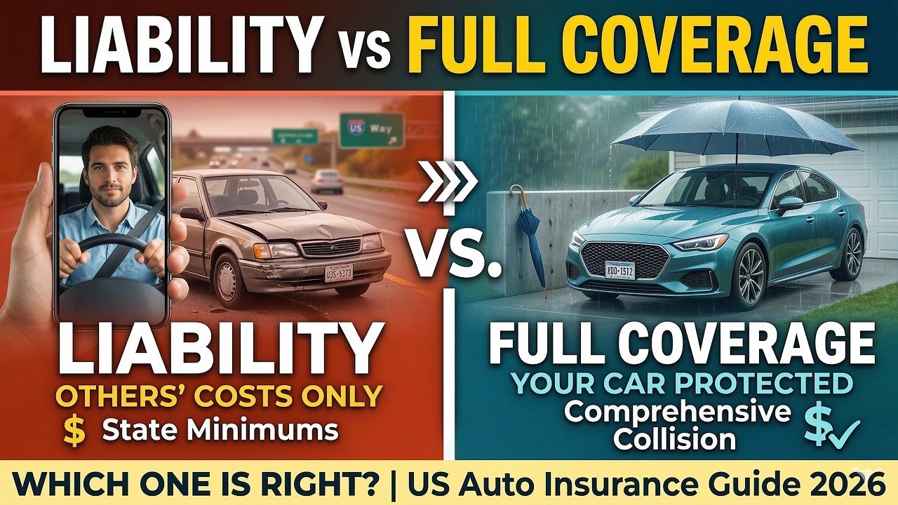 Auto Insurance Plans: Liability vs. Full Coverage Insurance - YouTube