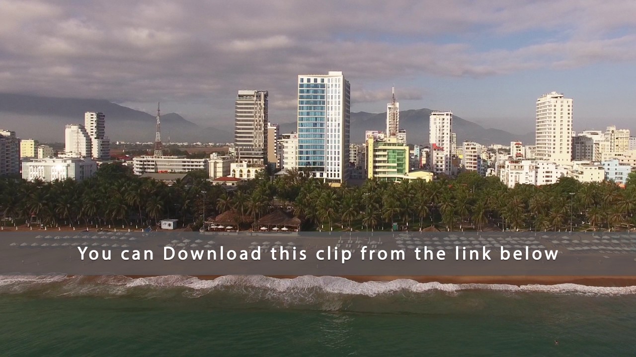 Flying Over Resort Area - YouTube