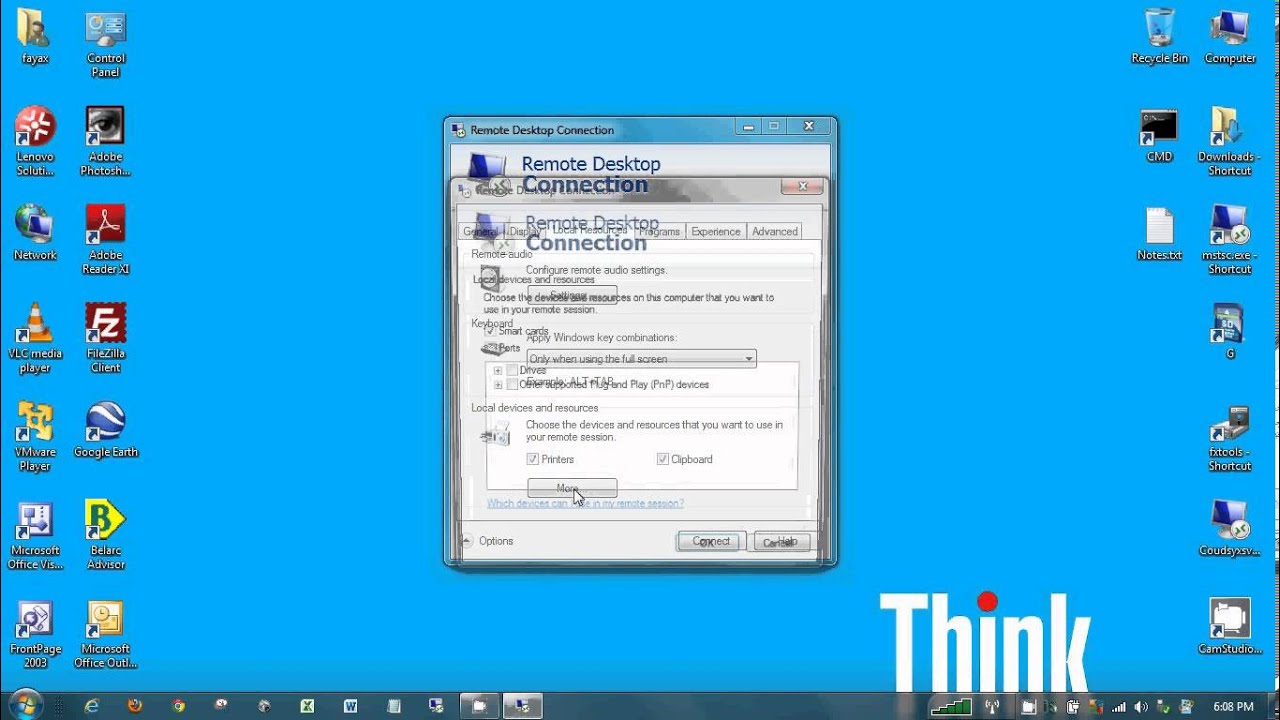 Enabling Remote Desktop Protocol Rdp And Using Mstsc 4088