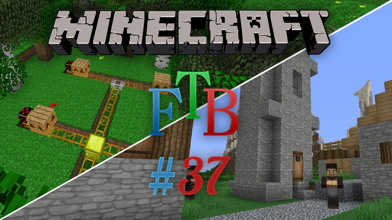 Minecraft FTB - Episode 37 - Tree Breeding & New Begininnings - YouTube