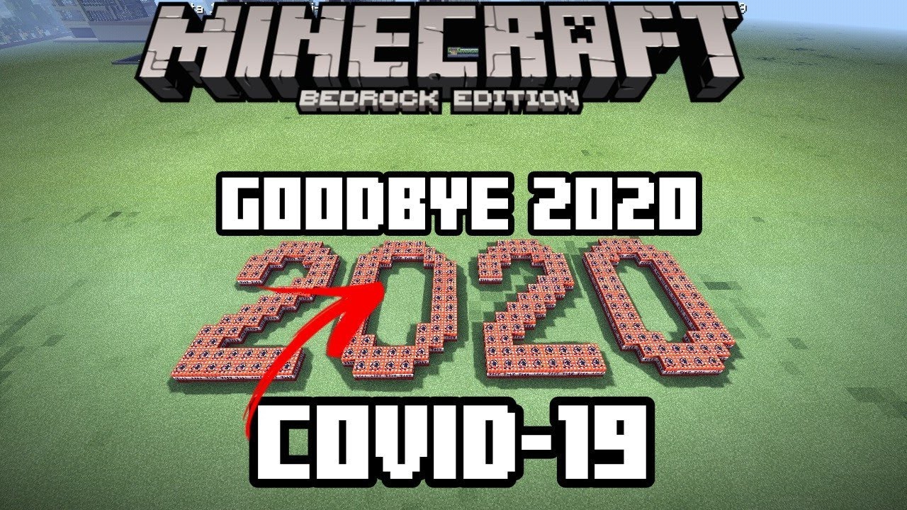 GOODBYE 2020, WELCOME 2021 IN MINECRAFT (AGAIN) - YouTube